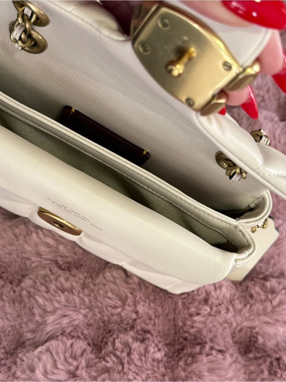 Coach | Bags | Coach Tabby 2 Quilted Napa Leather Chain Strap Shoulder ...